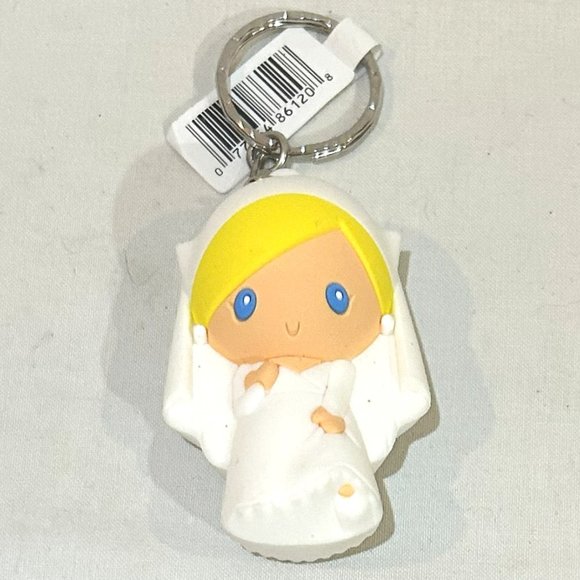 Disney | Accessories | Disney 3d Figural Keyring Cinderella In Wedding ...